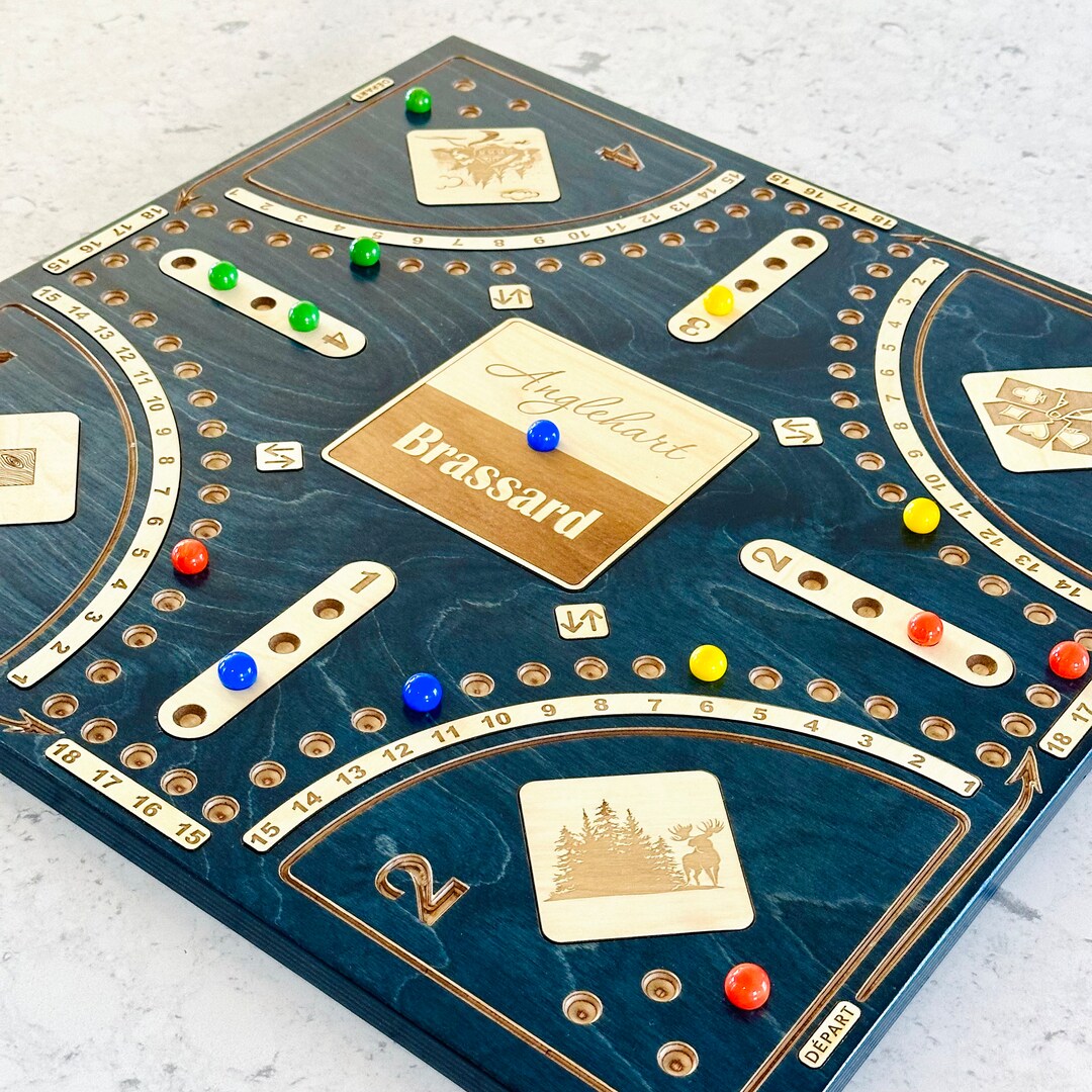 Custom 4 Player Tock Game - Etsy