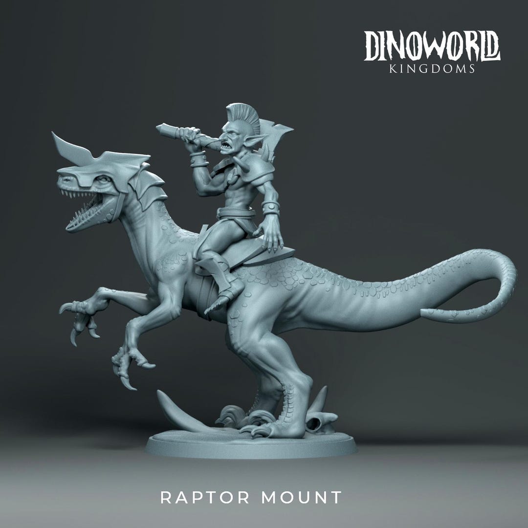 Goblin Mounted Raptor - Etsy