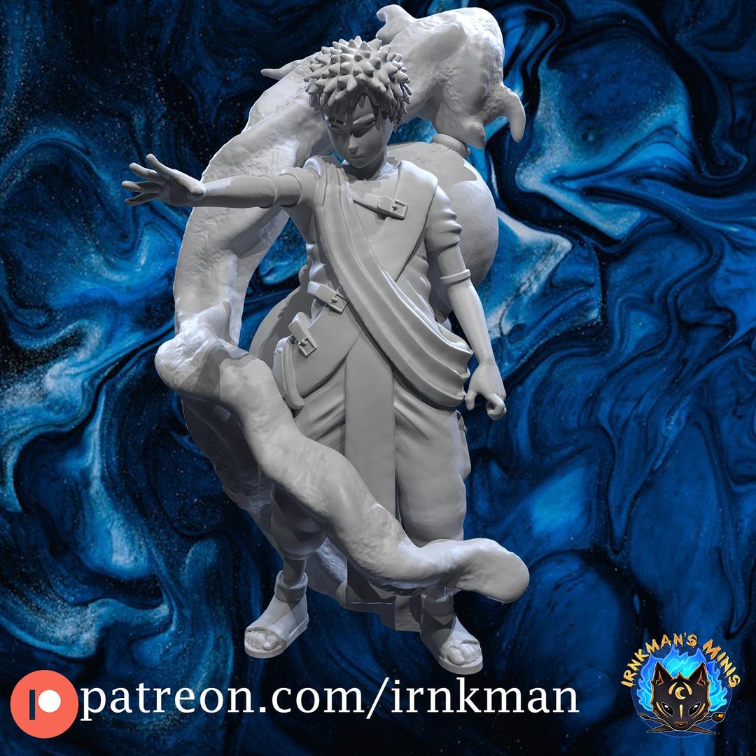 Gaara (pre-time Skip) - Etsy