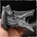 Arrowhead Dragon Head Mount - Etsy