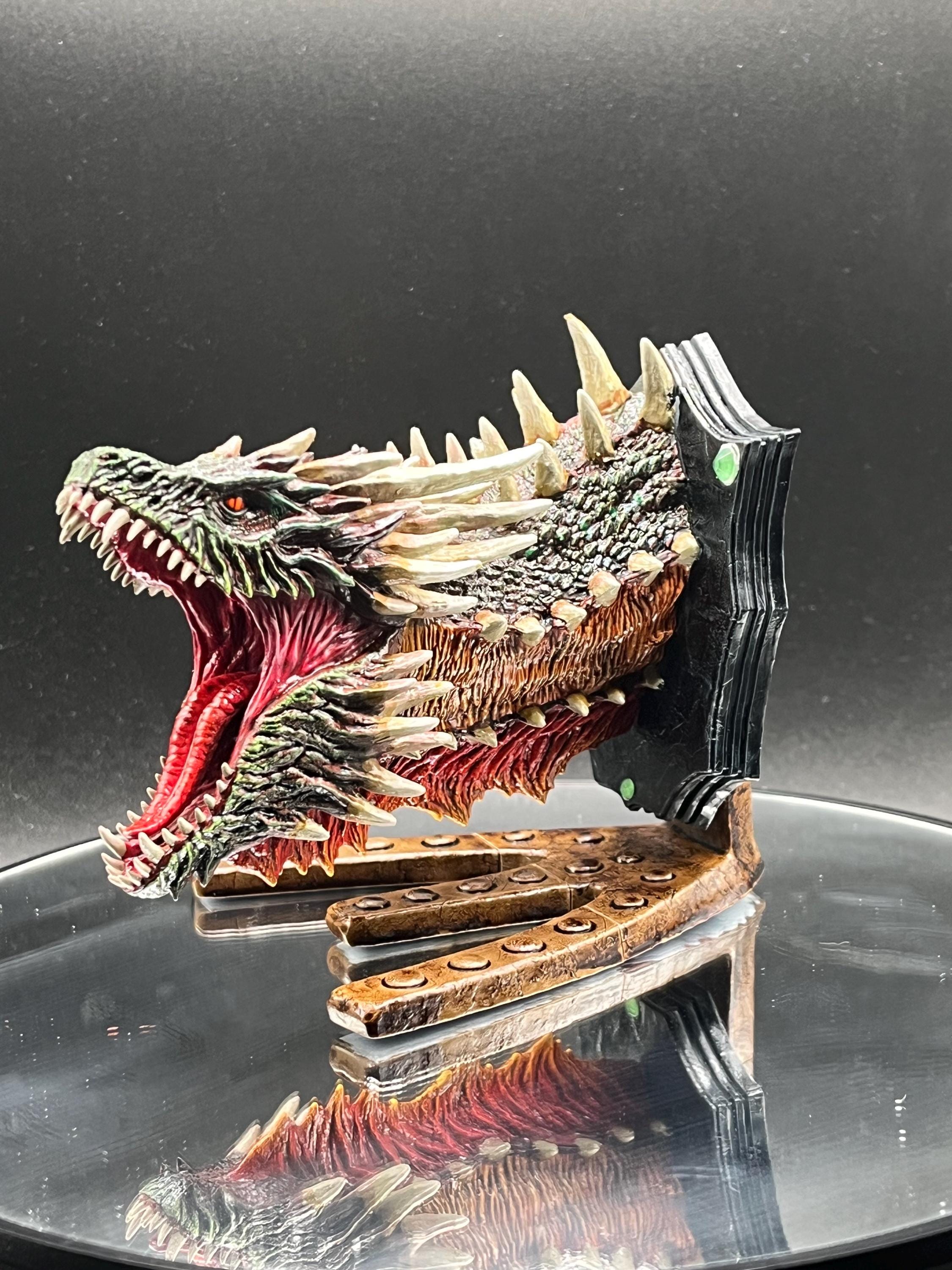North American Elder Wyvern Head Mount - Etsy