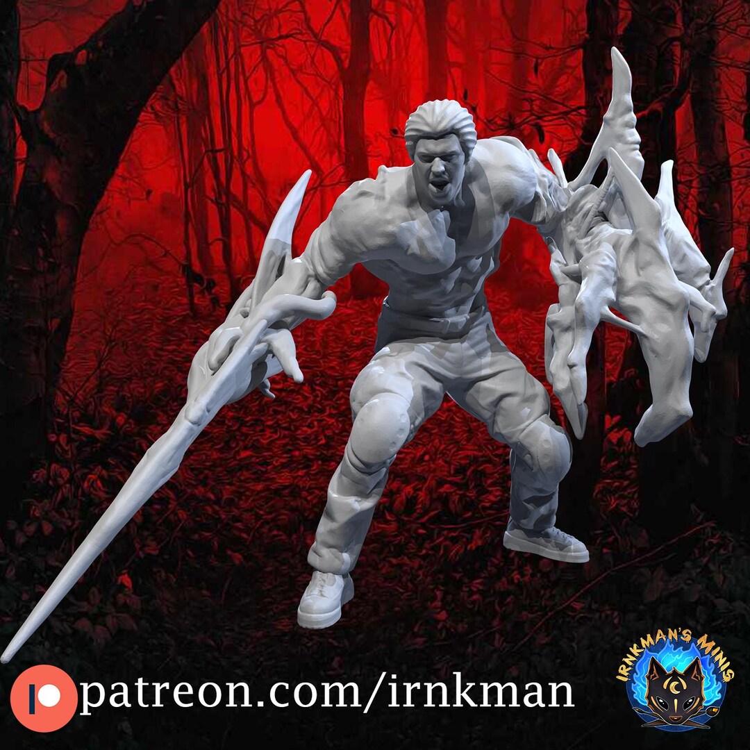RE4 Krauser Mutated - Etsy
