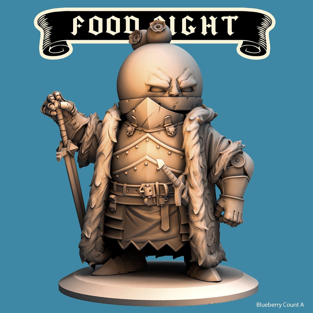 Food Fight Blueberry Count - Etsy