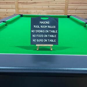 Extra Large Backboard Style Sign. Table Sign or Display Sign. Stylish ...