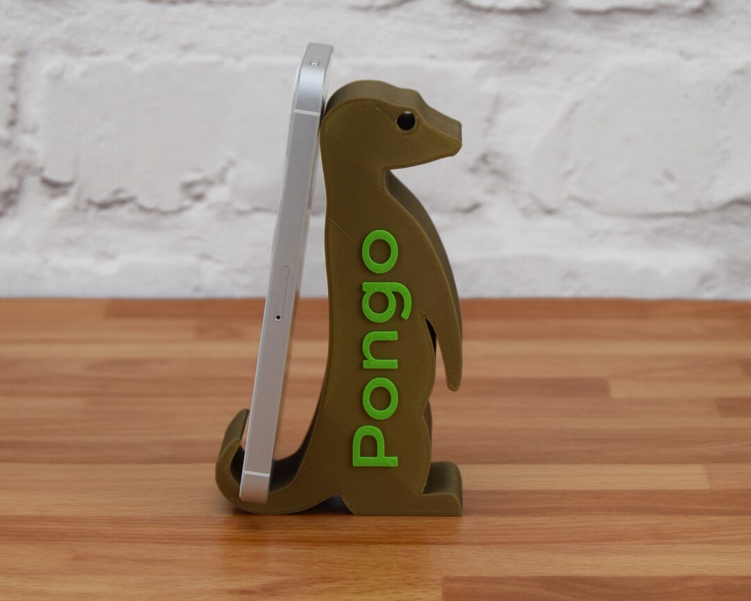 LARGE MEERKAT Phone Stand. Personalised Extra Large Phone - Etsy UK