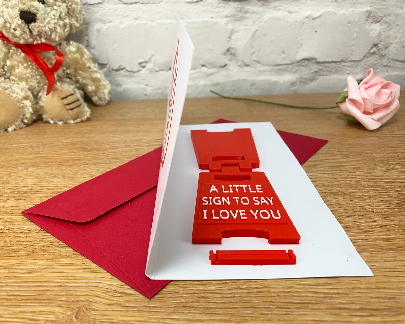 Romantic MINI SIGN. A Little Sign to Say I Love You. Romantic - Etsy UK