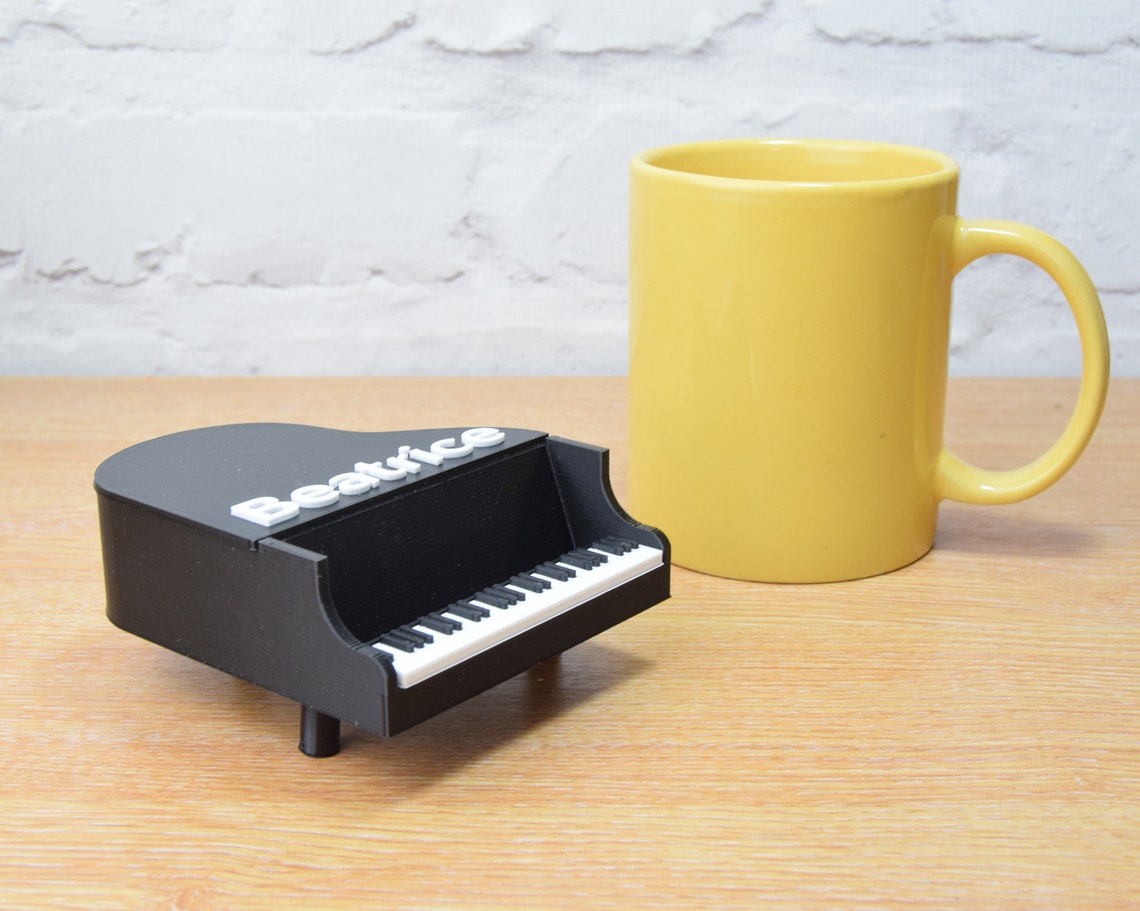 PIANO Phone Stand. Personalised Piano Phone Holder Small | Etsy