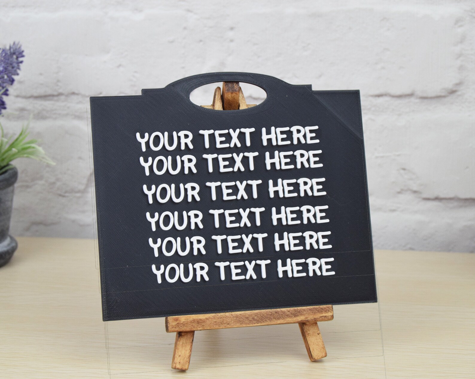 Extra Large Backboard Style Sign. Table Sign or Display Sign. Stylish ...