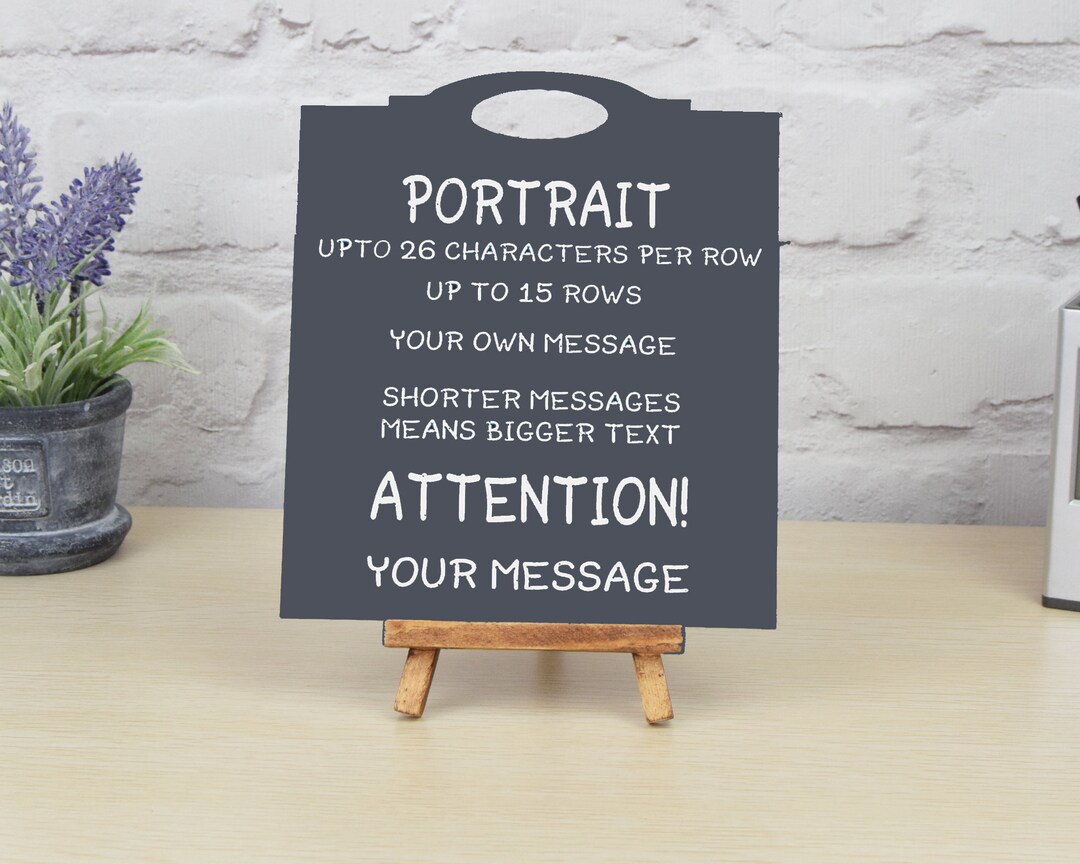 Extra Large Backboard Style Sign. Table Sign or Display Sign. - Etsy