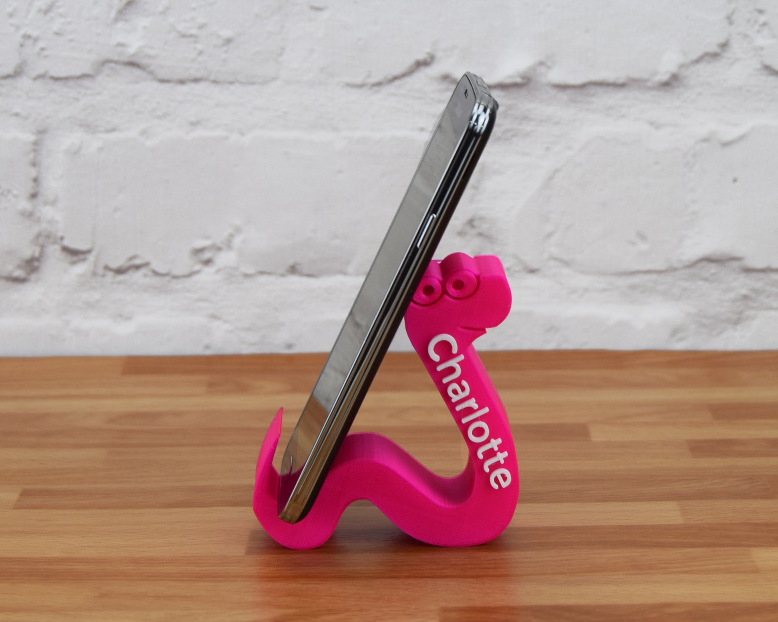 LARGE SNAKE Phone Stand. Personalised Extra Large Phone Holder - Etsy ...