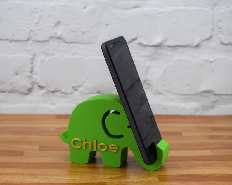 Large ELEPHANT Phone Stand. Personalised Extra Large Phone - Etsy UK