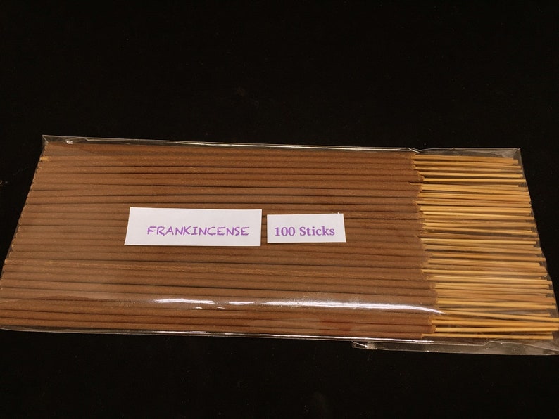 Frankincense Incense Sticks-100% Natural Incense - Etsy