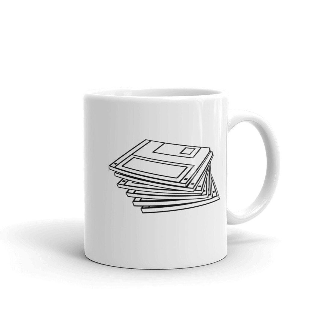 Hip Hop Mug, Hip Hop Drum Machine, Floopy Disks, Hip Hop Art Mug ...