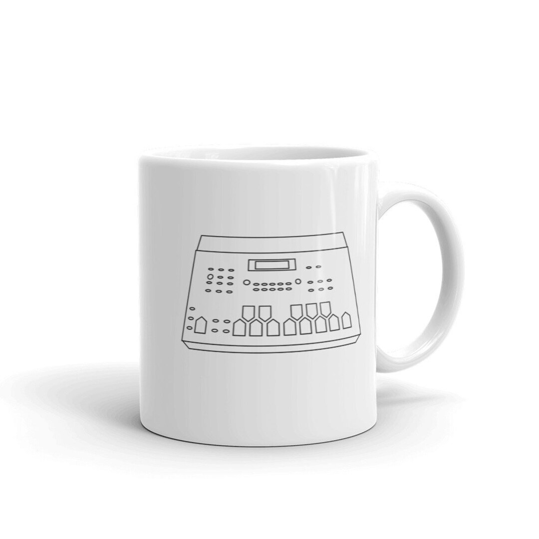 Hip Hop Mug, Hip Hop Drum Machine, ASR X Pro Sampler, Hip Hop Art Mug ...