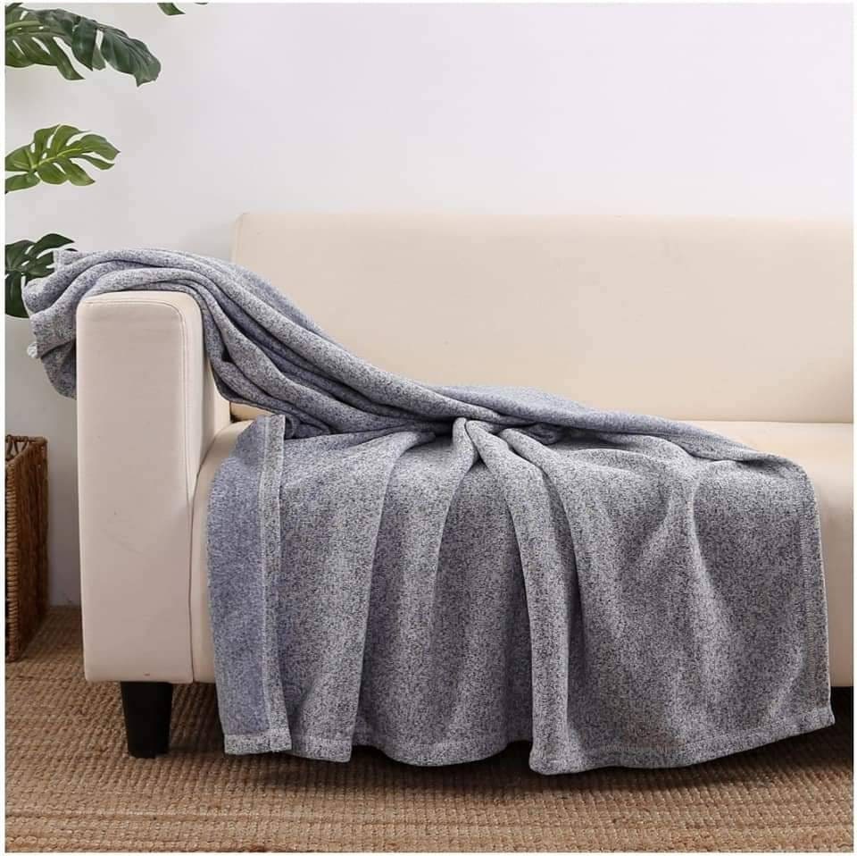 Blank Gray Sweater Fleece Sublimation Blankets | Etsy