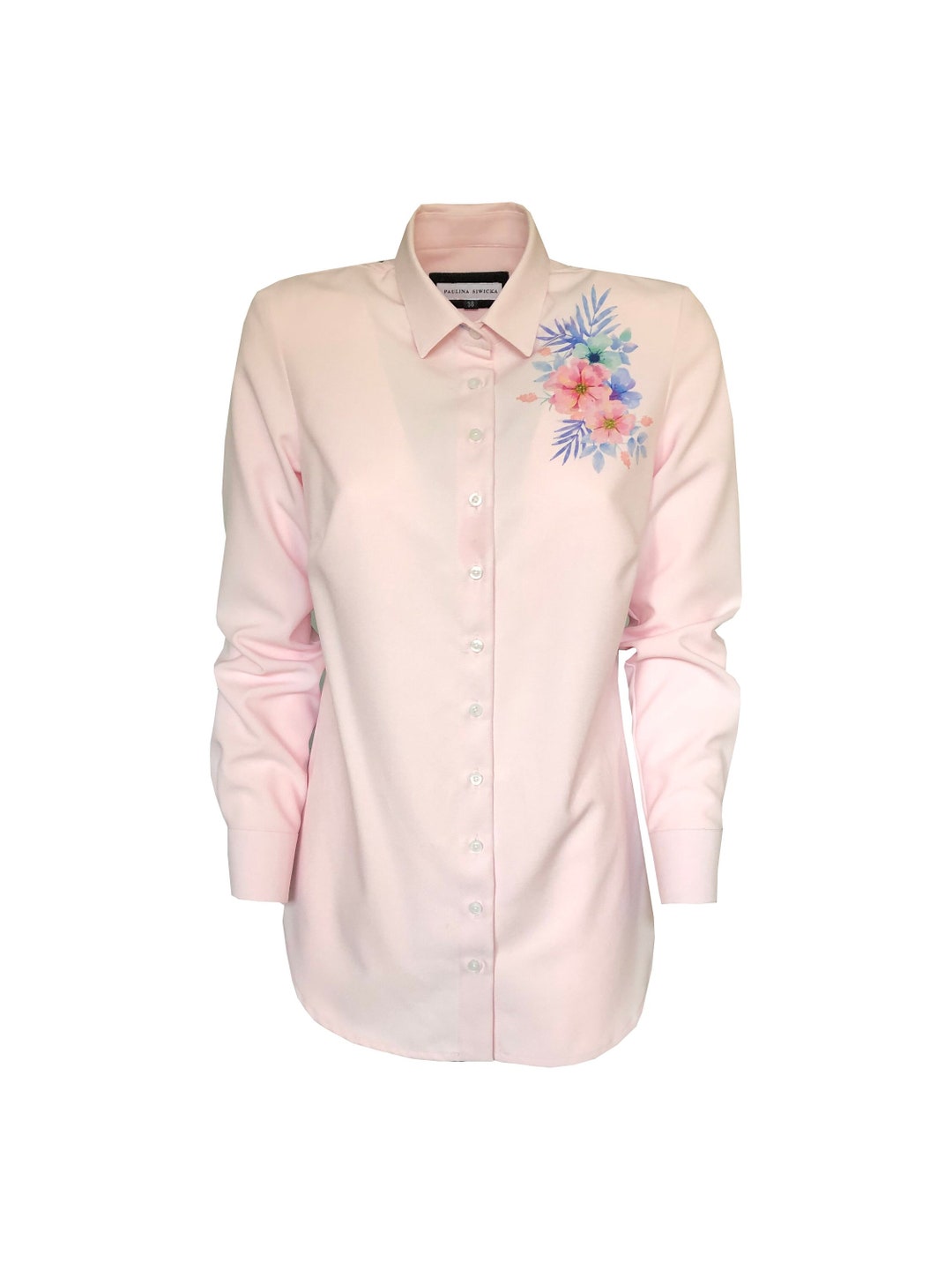 LUCY PINK Blouse - Etsy