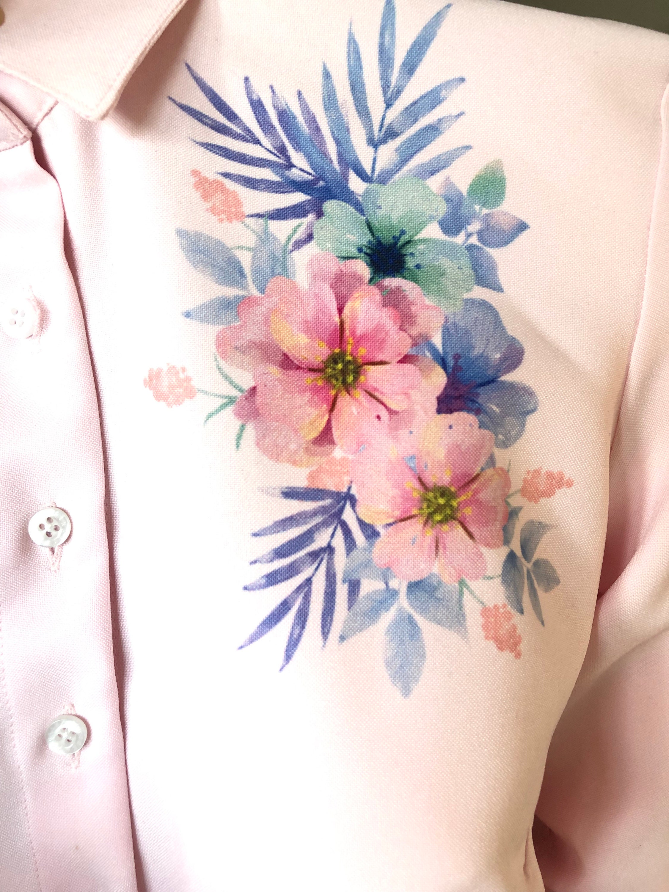 LUCY PINK Blouse - Etsy