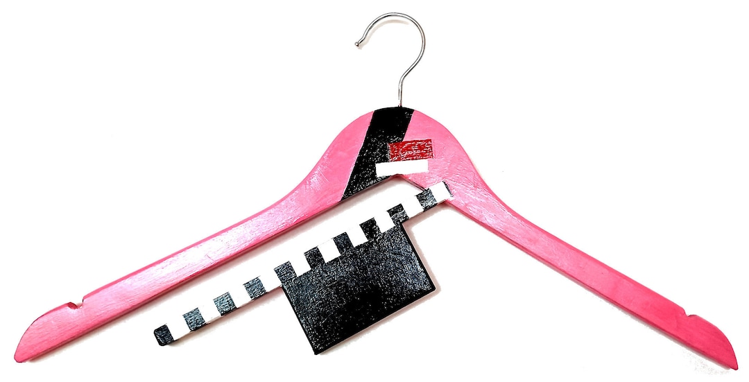 Design Coat Hanger Hand-painted Unique - Etsy