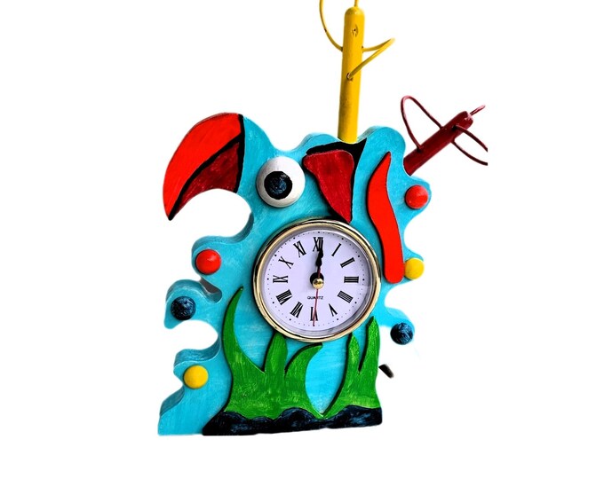 Artist - Table Clock, Mantel Clock, Modern Design. Unique. Crazy Clocks ...
