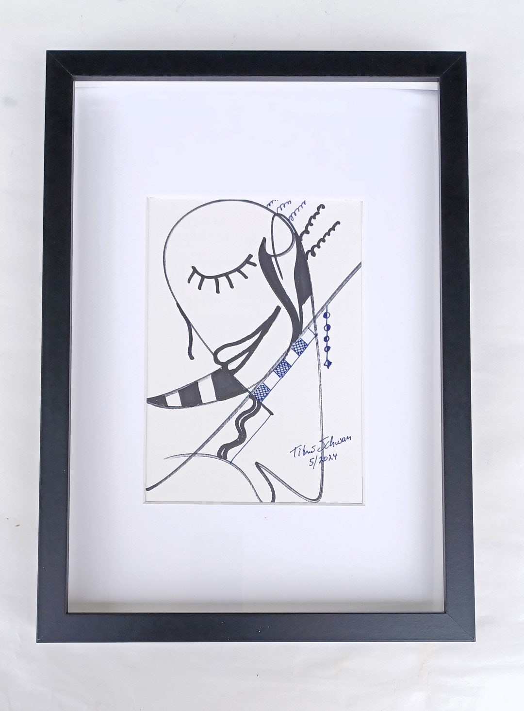 Drawing "wanderlust." Original Drawing, Directly From the Artist's ...