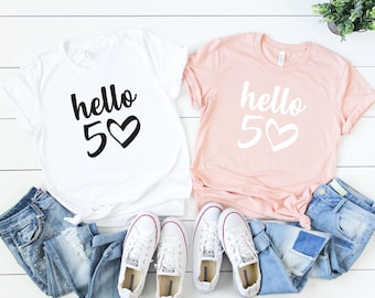 Hello 50 | Etsy