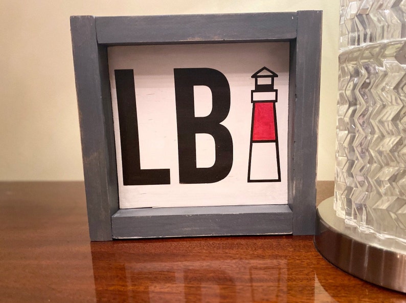 LBI Old Barney Small Framed Sign - Etsy