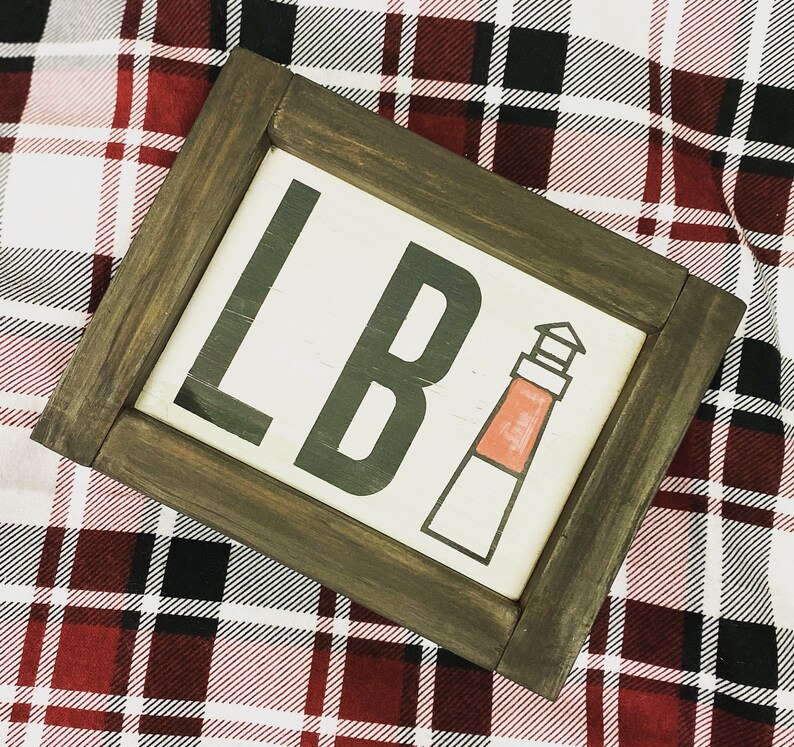 LBI Old Barney Small Framed Sign - Etsy
