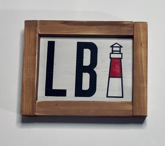 LBI Old Barney Small Framed Sign - Etsy