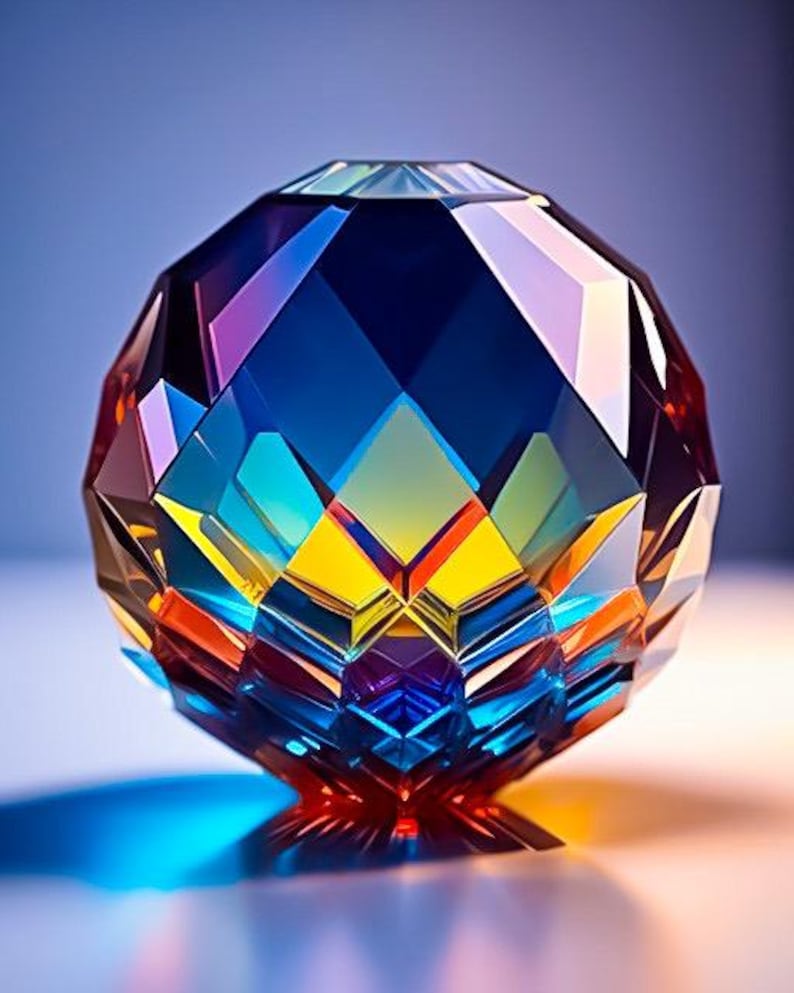 Rainbow Sphere-12 (DIGITAL DOWNLOAD for PRINT) - Etsy