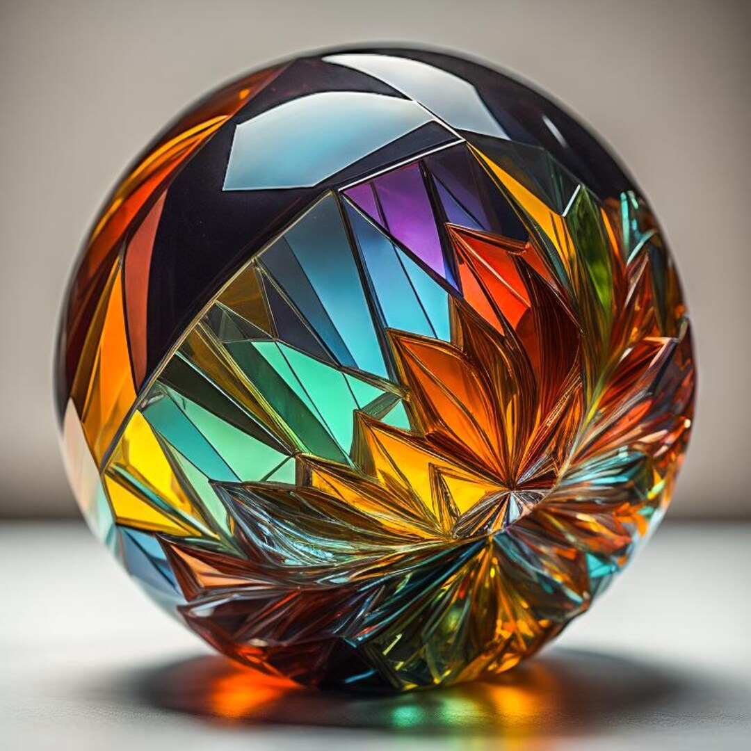 Rainbow Sphere-3 (DIGITAL DOWNLOAD for PRINT) - Etsy