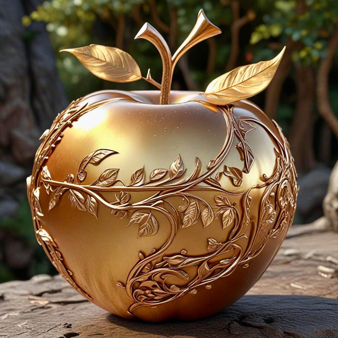 Golden Apple-4 (DIGITAL DOWNLOAD) - Etsy