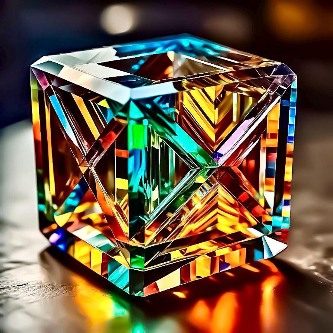 Crystal Cube-10 DIGITAL DOWNLOAD for PRINT - Etsy