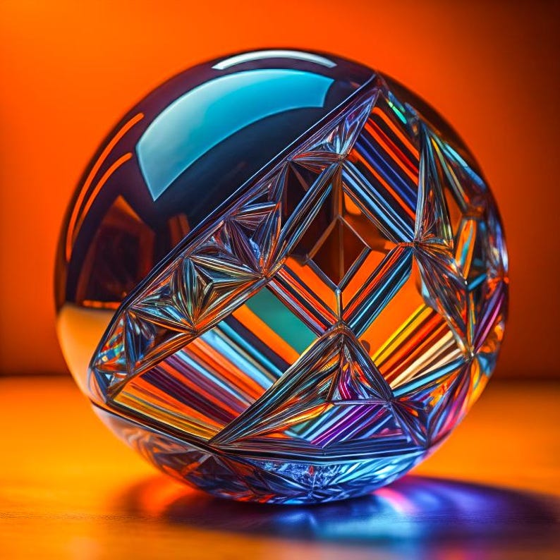 DIGITAL DOWNLOAD Rainbow Sphere-10 - Etsy