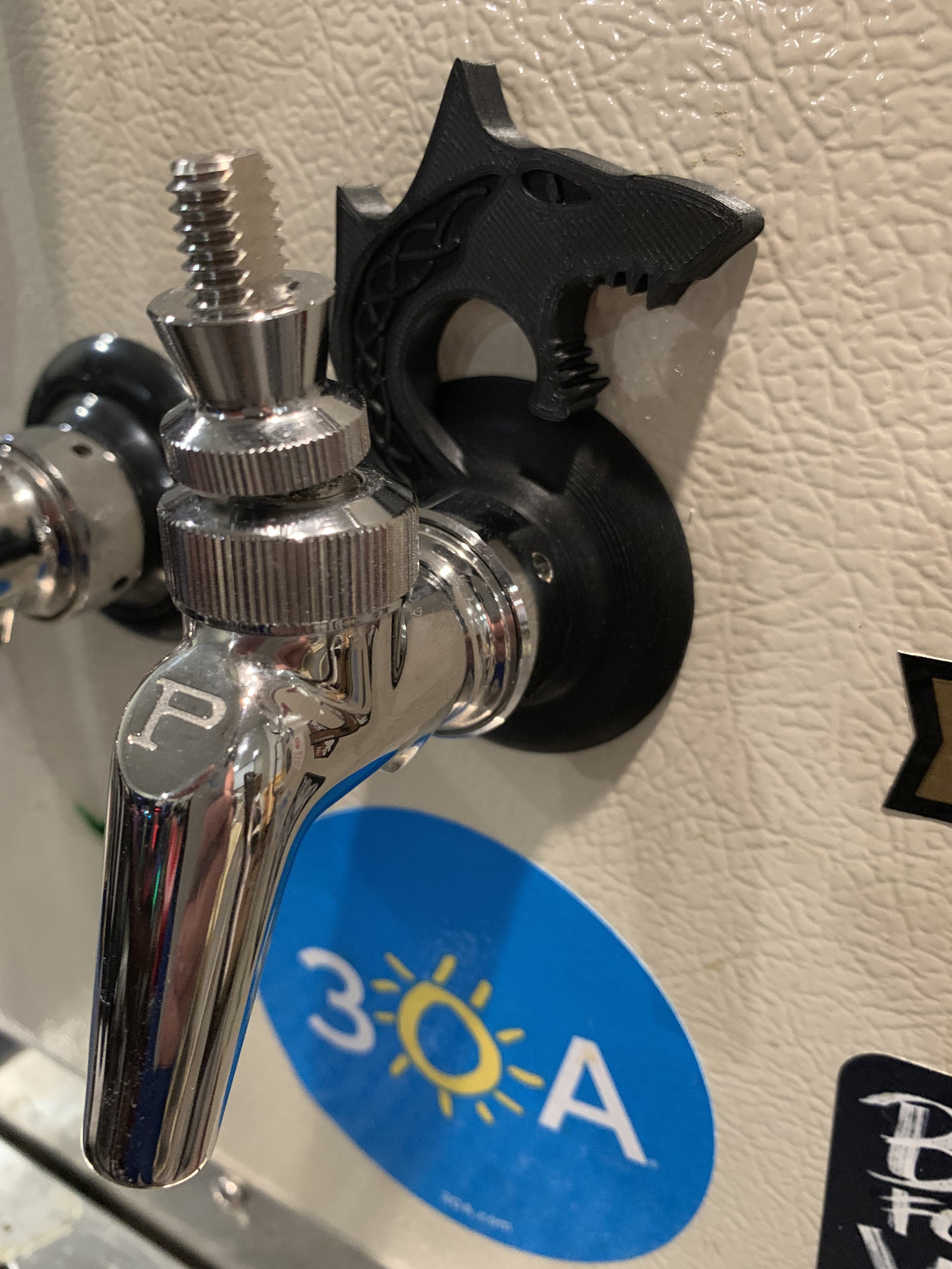 Beer Shank Collar For Tap Faucet Serpent Shaped Shank Collar | Etsy