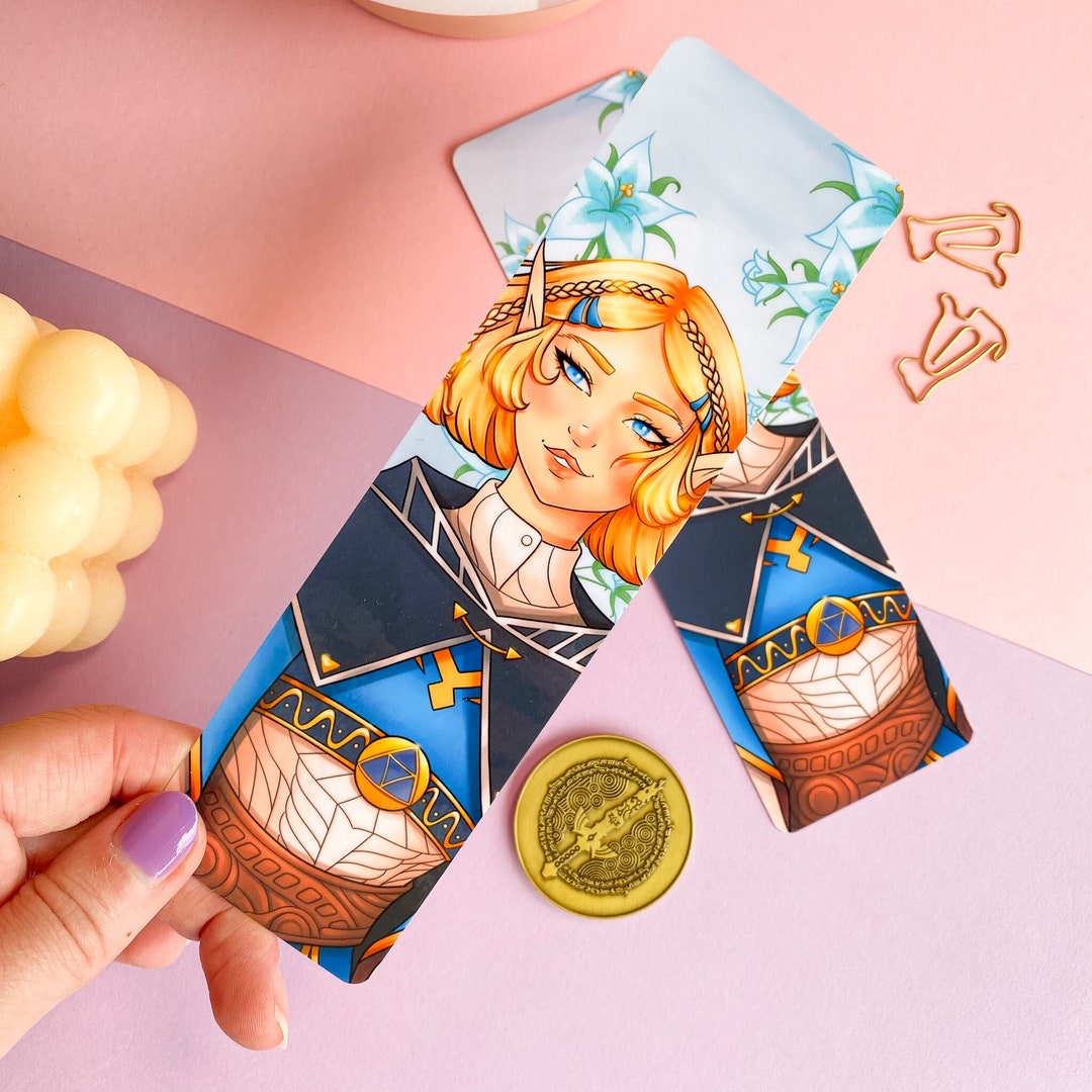 Zelda TOTK Bookmark | Tears of the Kingdom Scene | Just Bookish Things ...