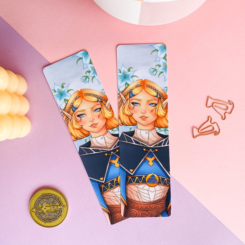 Zelda TOTK Bookmark Tears of the Kingdom Scene Just - Etsy