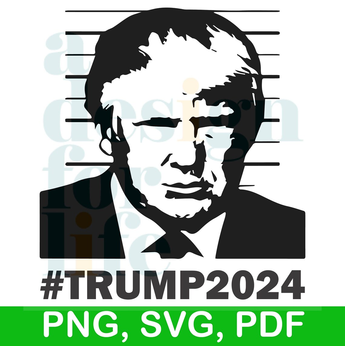 Trump Mugshot 2024, Trump Mugshot PNG, Trump Mugshot SVG, Trump Mugshot ...