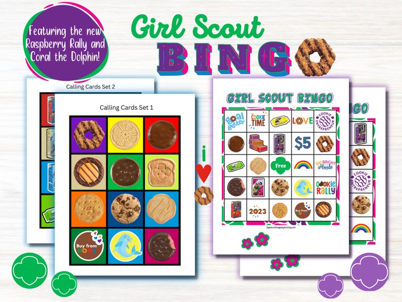 Girl Scout Bingo Printable Activity for Daisy Brownie - Etsy UK