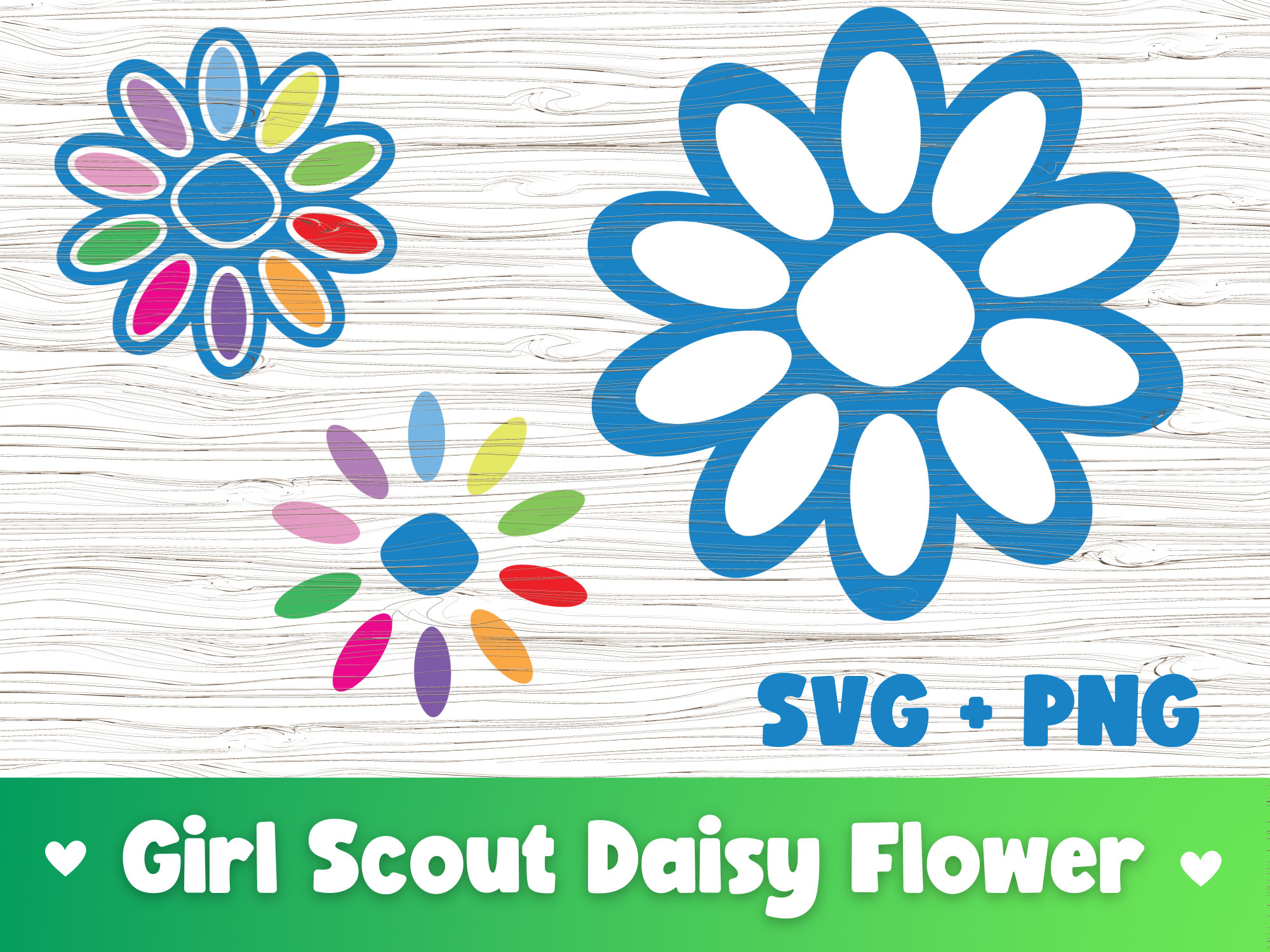 Girl Scout Daisy Border