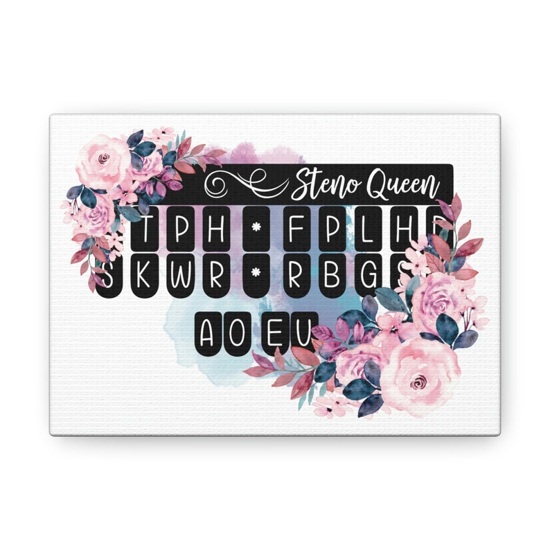 Court Reporter Sign Decorative Canvas Stenographer Custom - Etsy