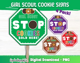 Printable Girl Scout Cookie Booth Banner - Etsy