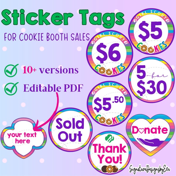 Cookie Booth Sign - Etsy