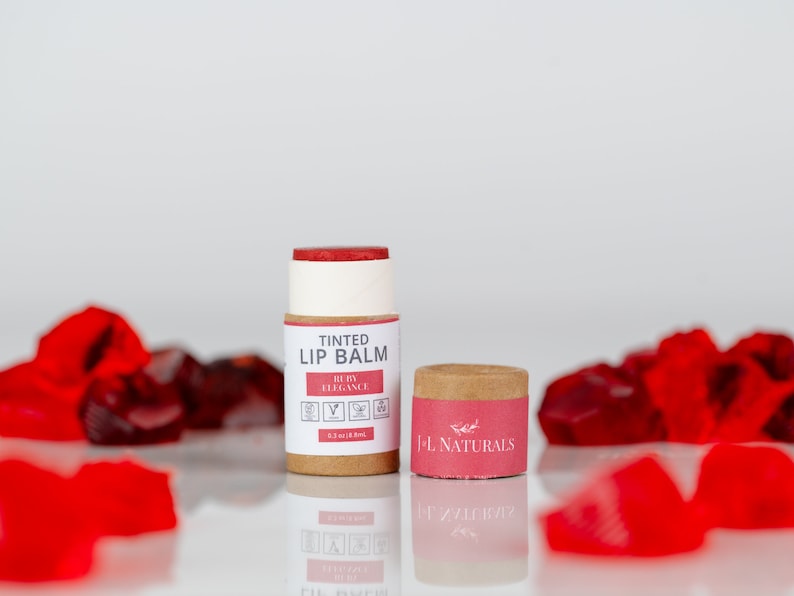 Teacher Gift | Rose Petal | Tinted Lip Balm | Zero Waste Lip & Cheek ...