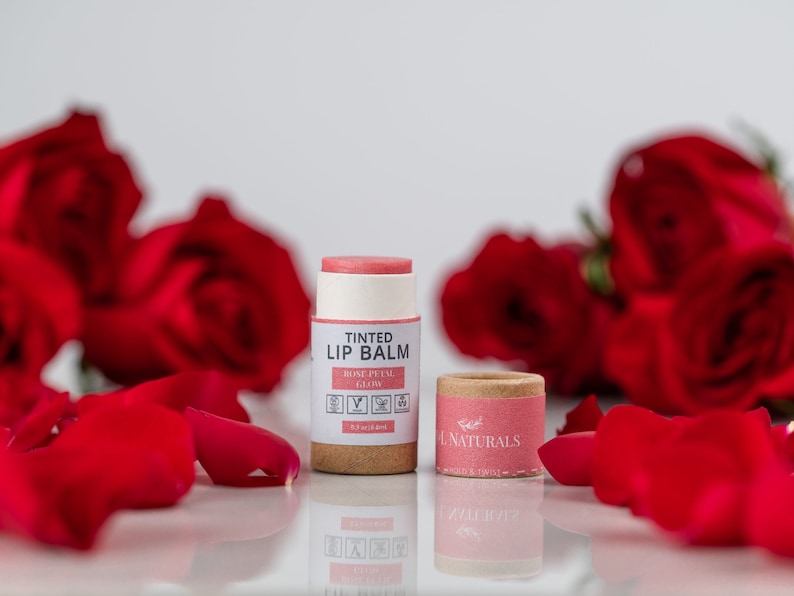 Teacher Gift | Rose Petal | Tinted Lip Balm | Zero Waste Lip & Cheek ...