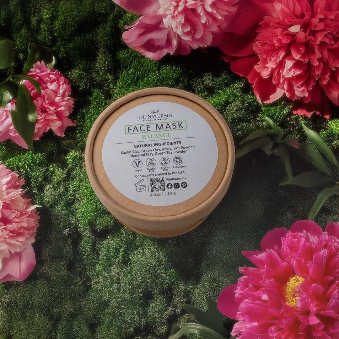 Kaolin Clay + Green Tea Powder | Balance Clay Mask for Oily ...