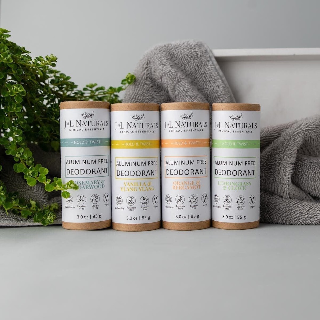 Natural Deodorant Set, Fall Style Gift, Vegan Deodorant Bundle by ...