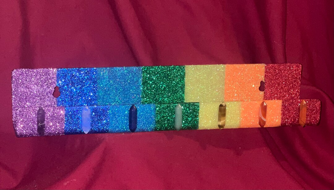 7 Chakra Shelf - Etsy