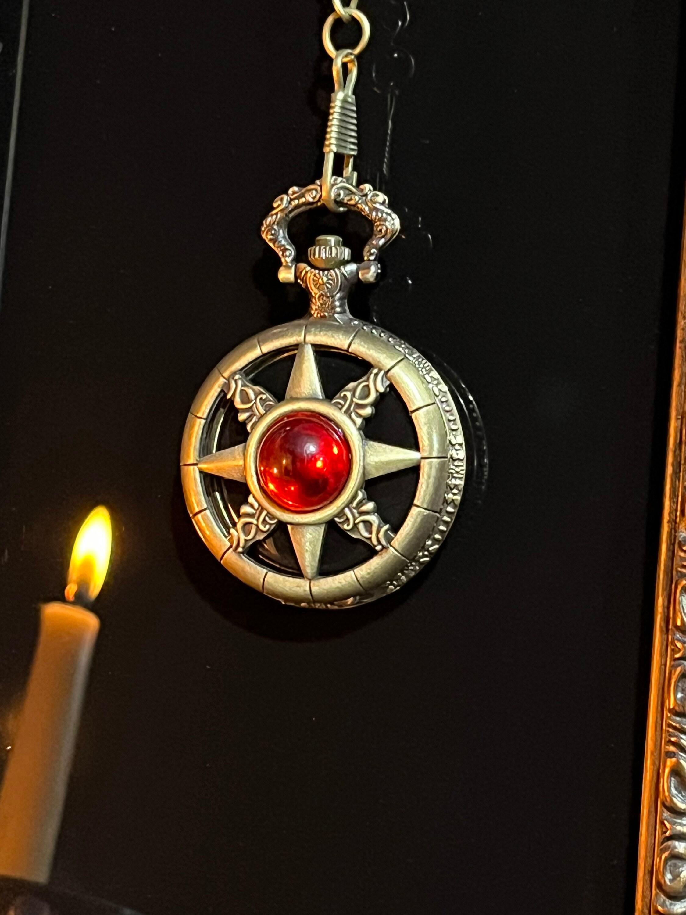 Scrying Mirrors Pocket Watch Scrying Mirror - Etsy