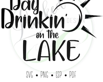 Lake Drinking Svg | Etsy