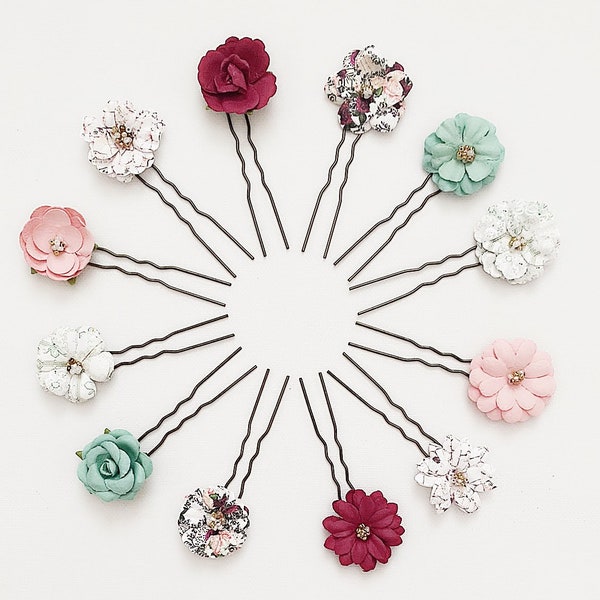 Spring Hair Pins - Etsy